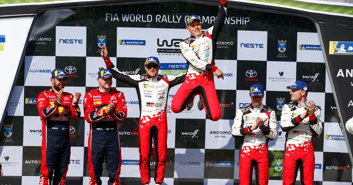 TOYOTA GAZOO Racing World Rally Team secure another win in Finland | DENSO