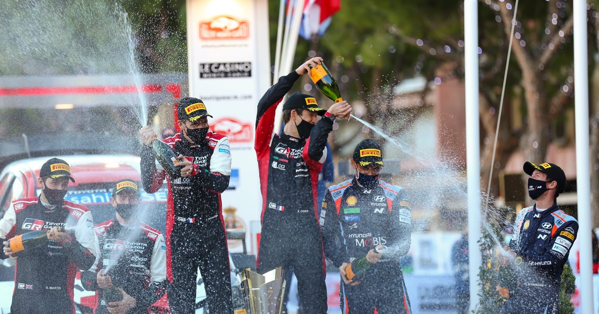 Historic Ogier win kicks off World Rally Championship 2021 | DENSO