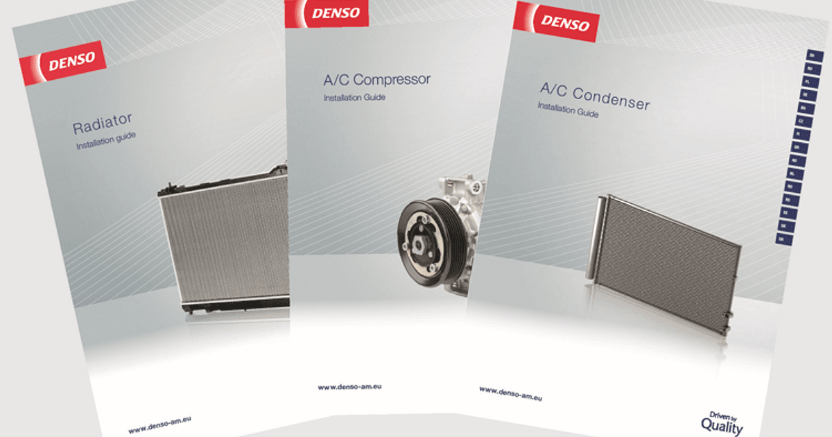 DENSO | DENSO veröffentlicht neue Einbauanleitungen für Thermalprodukte