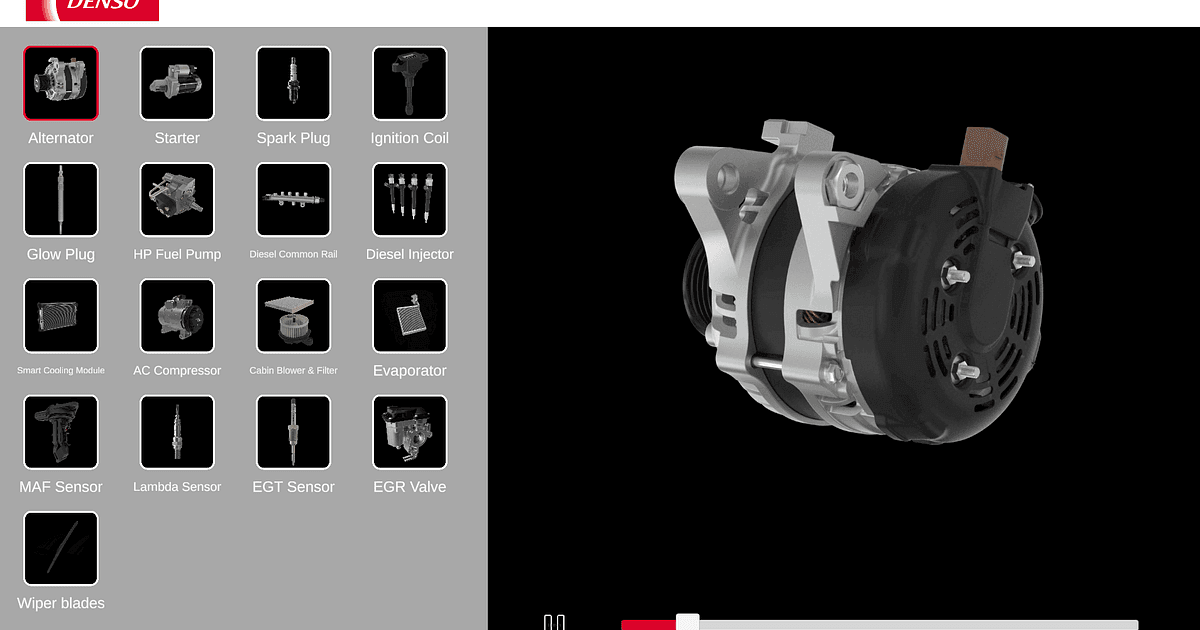 DENSO introduces 3D product animation videos | DENSO