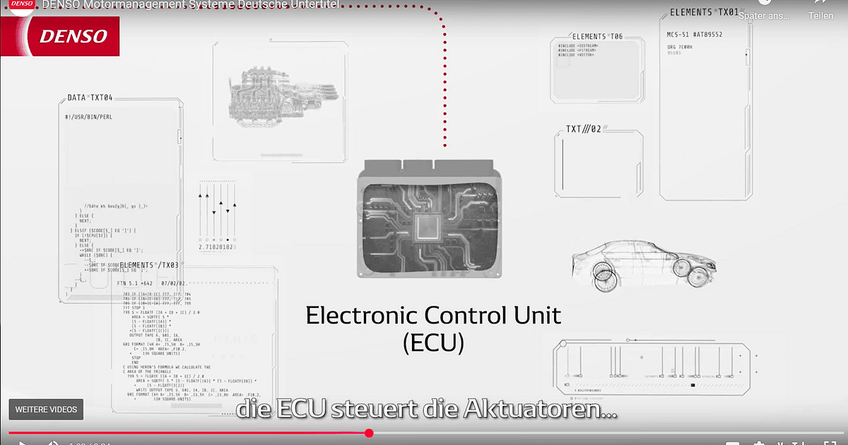 DENSO | DENSO veröffentlicht Video zum Motormanagement